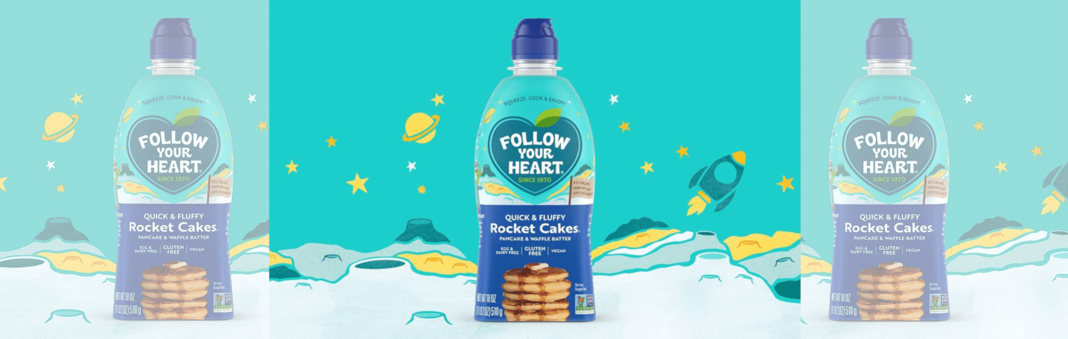 Follow Your Heart Begins Rollout of Pourable Pancake and Waffle Batter
