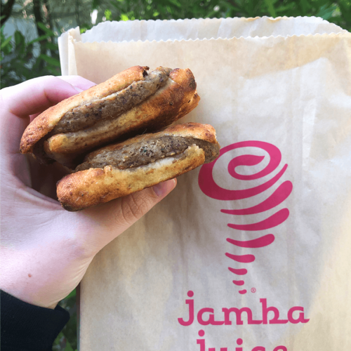 I Tried Jamba Juice’s New Plant-Based Impossible Handwich