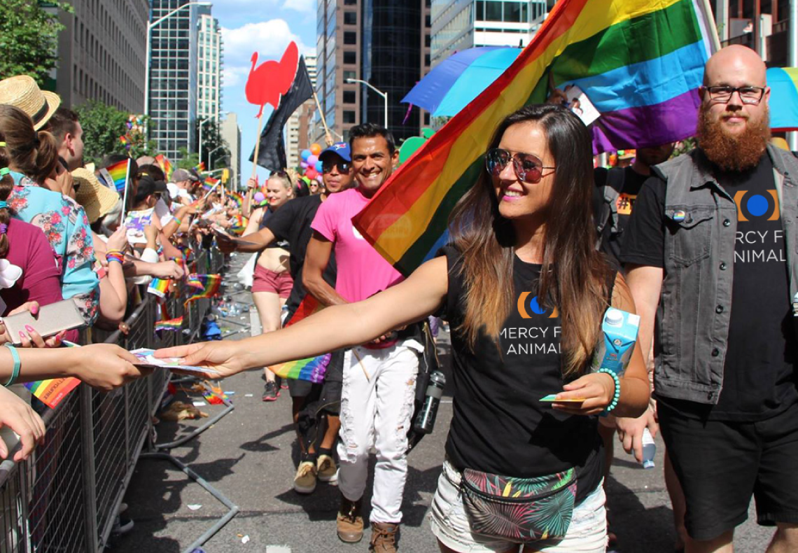 Be True. Be You. How Mercy For Animals Embraces Pride